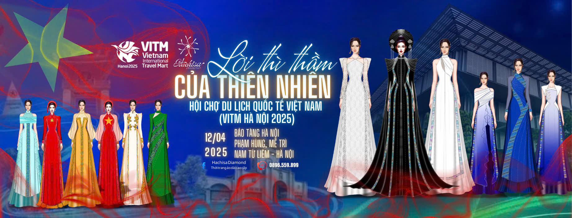 Hachisa Diamond - Thời trang áo dài thổ cẩm hàng đầu Việt Nam